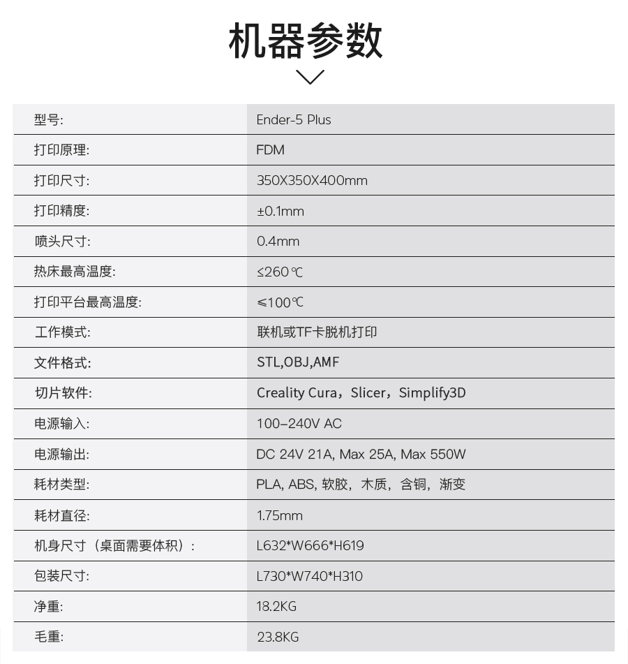 Ender-5 Plus - 创想三维(CREALITY)